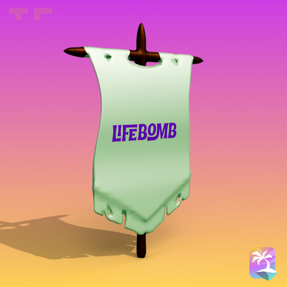 The Life Bomb Banner - TheTinyFighters's Open Editions (Base) | Nifty ...