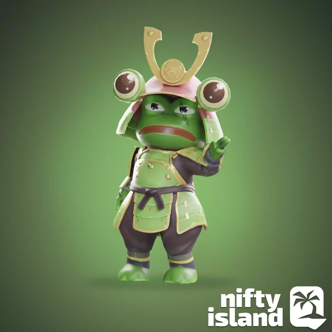 Frog-sama - Nifty Island Bloom Rewards | Nifty Island