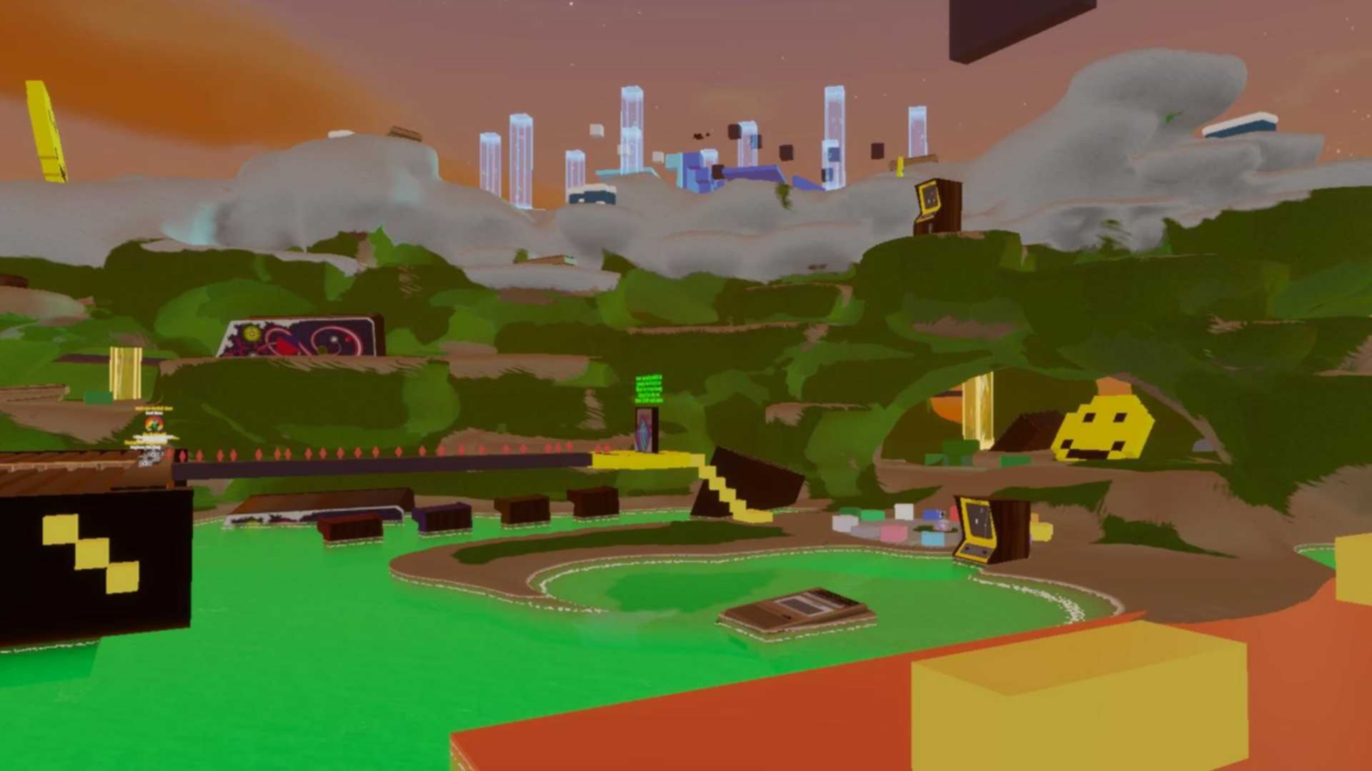 Check out Hare's Arcade | Nifty Island