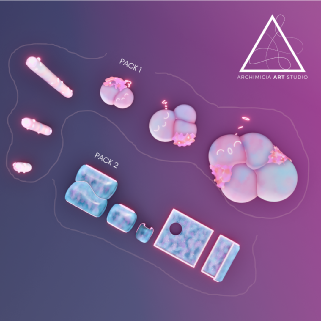 Modular Bubble Village - Pack 01 - Archimicia's Collection | Nifty Island