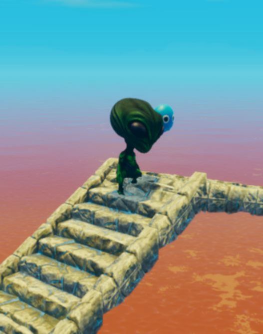 Cosmic Trek: Animated Alien 👤 - Brad Pitt's Collection | Nifty Island