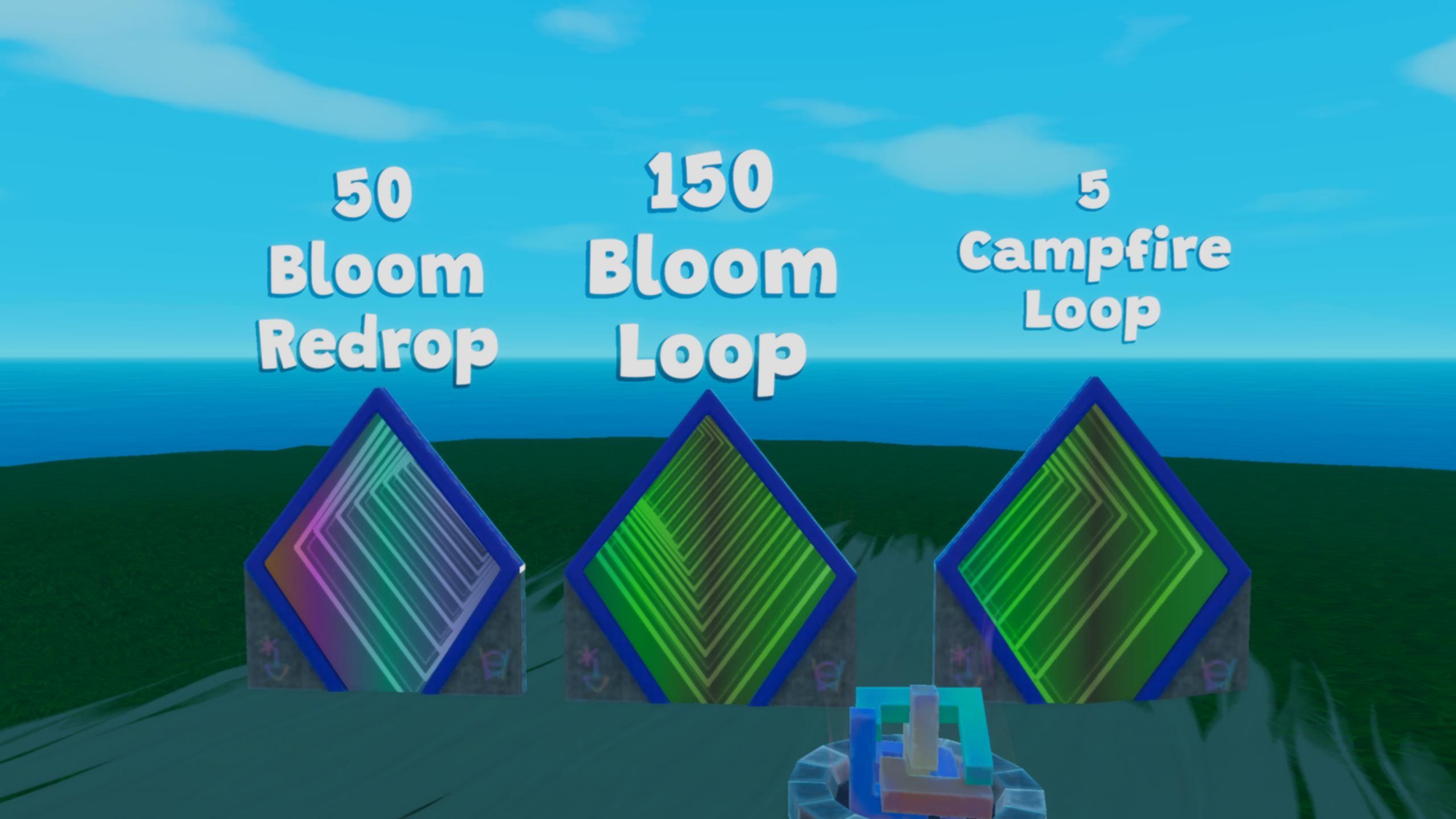 Check out 150 Blooms 5 Camp 💎 | Nifty Island