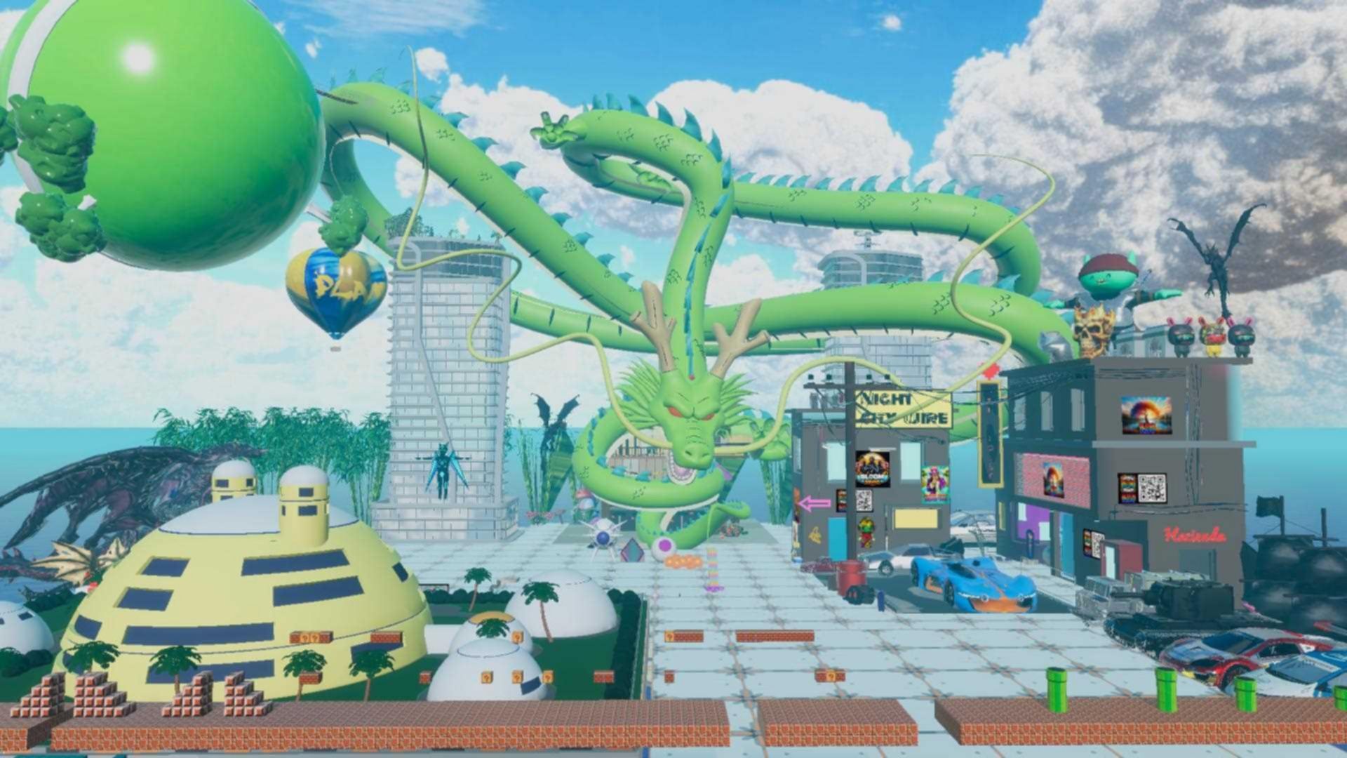 Visit Capsule Corp DBZ on Nifty Island | Nifty Island