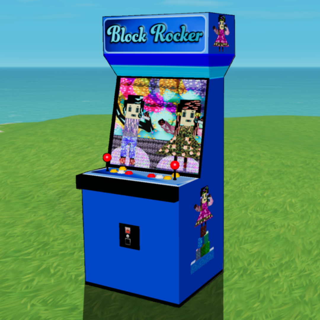 Block Rocker Arcade Blue - GT8Studios's Collection | Nifty Island