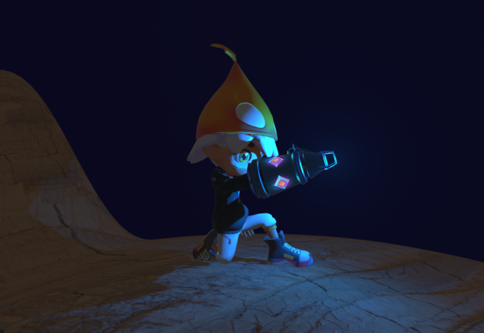 Bloom Blaster - Wisp's Open Editions (Polygon) | Nifty Island