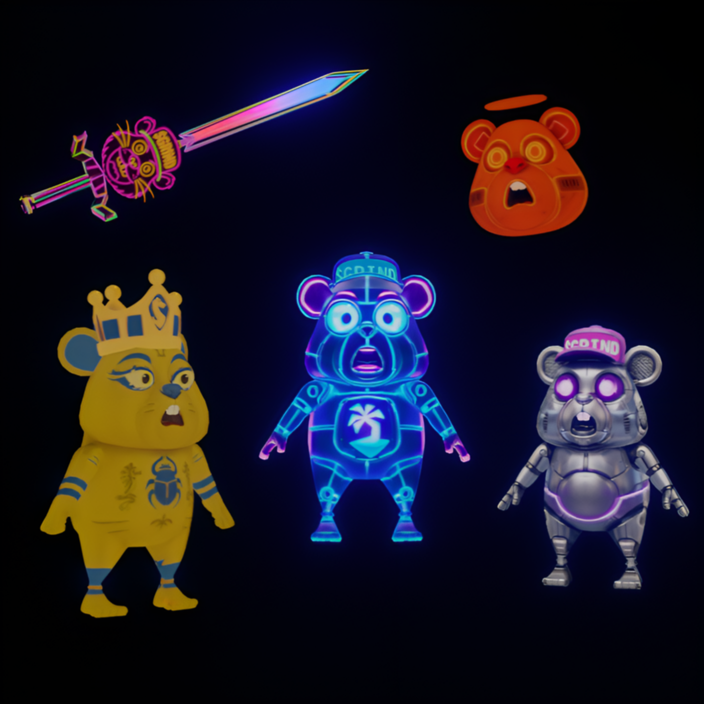 Avatar Pack - mido's Open Editions (Base) | Nifty Island