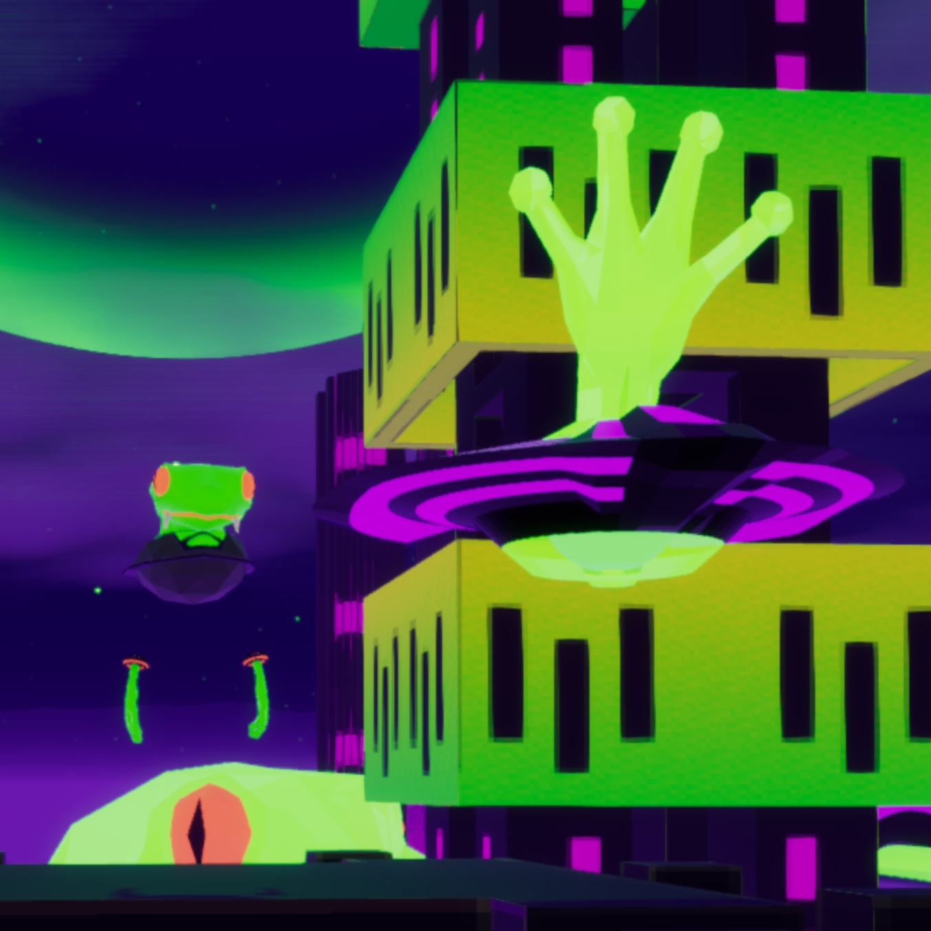 Galactic Gecko Avatar, Drone & Crystals - Cluny's Open Editions ...