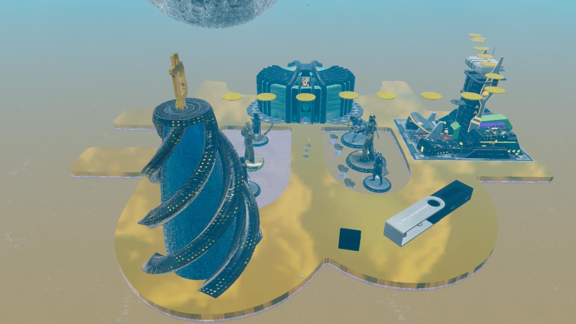 Visit SAT City on Nifty Island | Nifty Island