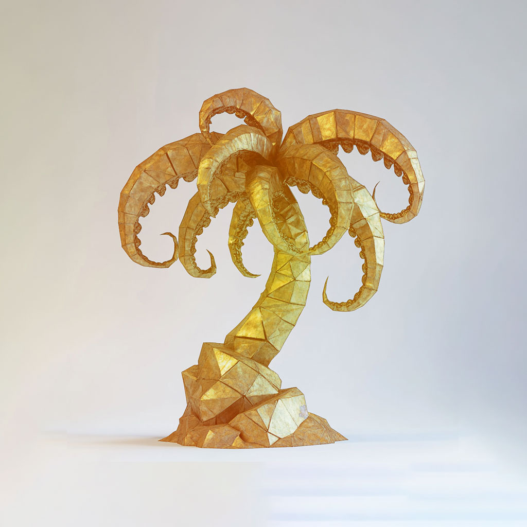 Chiroos Golden Palm - ChiroosNFT's Collection | Nifty Island